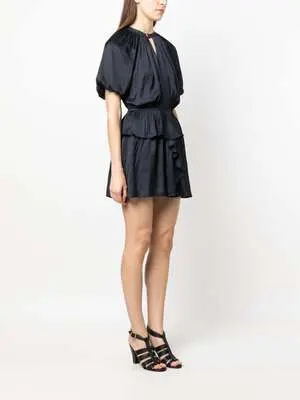 Zadig&Voltaire Romina Puff-sleeve Mini Dress