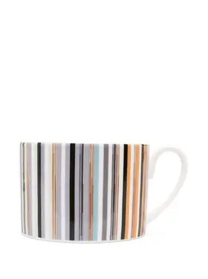 Missoni Jenkins Set Of 6 Teacups & Saucers - White