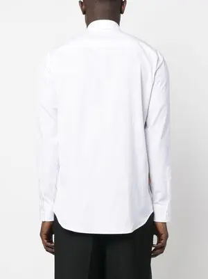 Dsquared2 Logo-print Long-sleeve Cotton Shirt