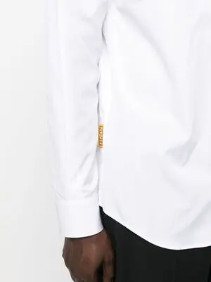 Dsquared2 Logo-print Long-sleeve Cotton Shirt