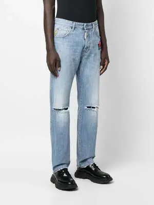 Dsquared2 Logo Bootcut Jeans