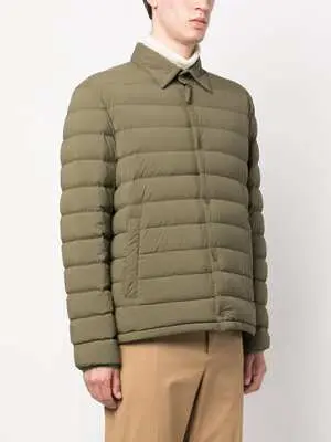 Herno Padded Button-up Jacket - Green