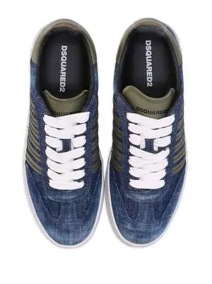 Dsquared2 Denim Lace-up Sneakers