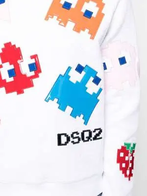 Dsquared2 Cartoon-print Cotton Sweartshirt