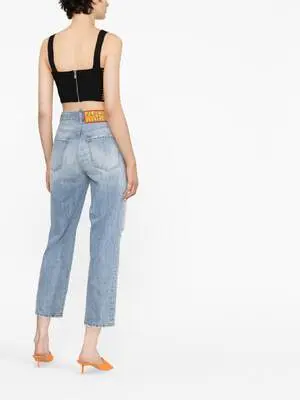 Dsquared2 Distressed Cropped Jeans