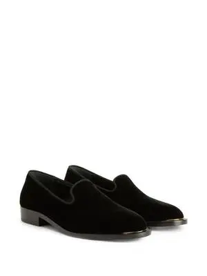 GIUSEPPE ZANOTTI Lydia Velvet Loafers