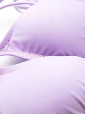 REINA OLGA Miami Lurex Bikini Set - Purple