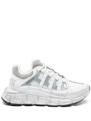 Versace Trigreca Leather Sneakers