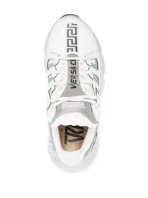 Versace Trigreca Leather Sneakers