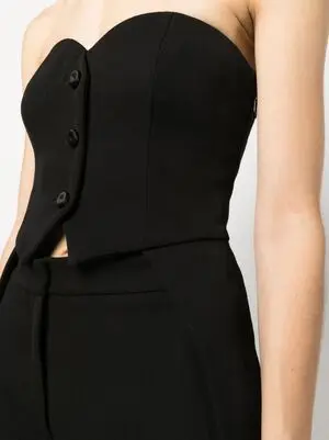 Moschino Asymmetric Virgin-wool Top