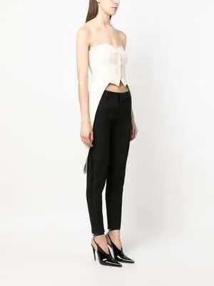 Moschino Asymmetric Virgin-wool Top