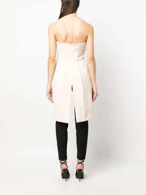 Moschino Asymmetric Virgin-wool Top