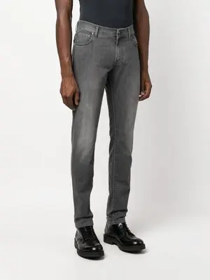 Corneliani Low-rise Straight-leg Jeans