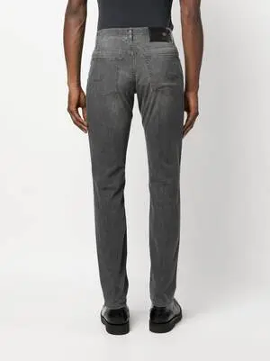 Corneliani Low-rise Straight-leg Jeans