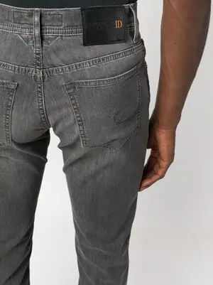 Corneliani Low-rise Straight-leg Jeans