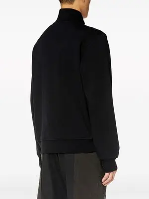 DIESEL® S-ginni-zip-od Sweatshirt - Black