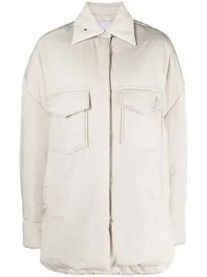 Attico Padded Oversized Coat