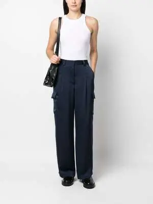 Ba&sh Fine-ribbed Cotton Tank Top