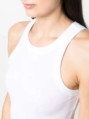 Ba&sh Fine-ribbed Cotton Tank Top