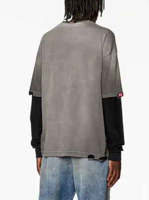 DIESEL® T-wasy-ls Layered T-shirt