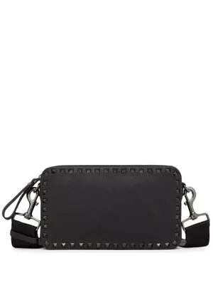 Valentino Garavani Rockstud Leather Crossbody Bag - Black