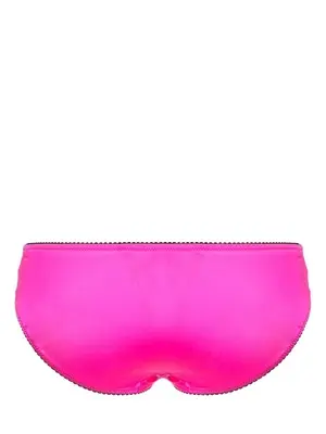 Dolce & Gabbana Mid-rise Satin Briefs - Pink
