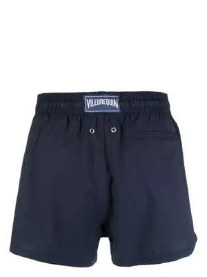 Vilebrequin X The Woolmark Company Drawstring Swim Shorts - Blue