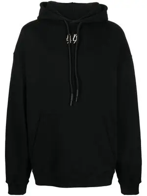 44 LABEL GROUP Logo Print Cotton Hoodie