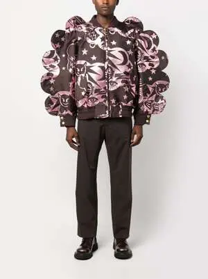 WALTER VAN BEIRENDONCK Wings Oversized Bomber Jacket