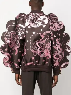 WALTER VAN BEIRENDONCK Wings Oversized Bomber Jacket