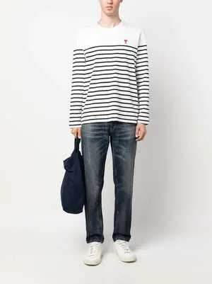 DONDUP Whiskering-effect Straight Leg Jeans - Blue