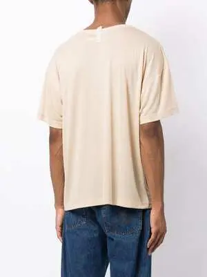 ADVISORY BOARD CRYSTALS Logo-patch Short-sleeve T-shirt - Neutrals