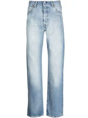 LEVI'S Mid-rise Straight-leg Jeans - Blue