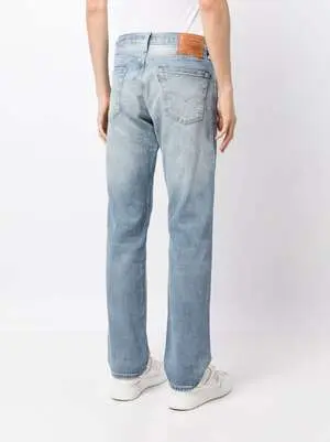 LEVI'S Mid-rise Straight-leg Jeans - Blue