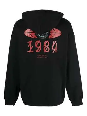 44 LABEL GROUP Graphic-print Cotton Hoodie