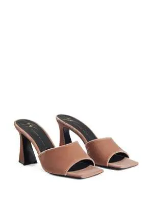 GIUSEPPE ZANOTTI 85mm Solhene Velvet Sandals