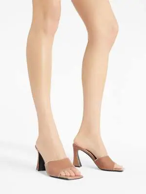 GIUSEPPE ZANOTTI 85mm Solhene Velvet Sandals