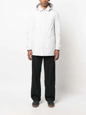 Herno Feather-down Jacket With Detachable Hood