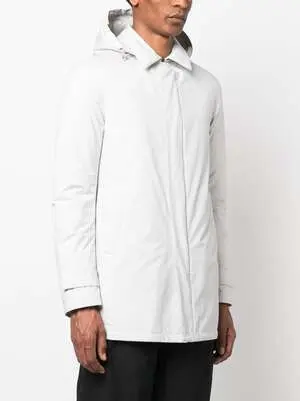 Herno Feather-down Jacket With Detachable Hood