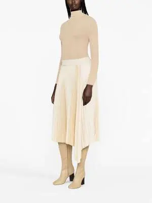 Fabiana Filippi Ribbed-knit Jumper - Neutrals