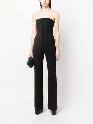Moschino Strapless Fitted Waistline Jumpsuit