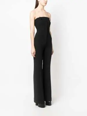 Moschino Strapless Fitted Waistline Jumpsuit