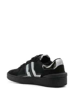 LANVIN Clay Lace-up Sneakers - Black