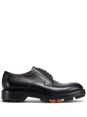 Zegna Chunky-sole Leather Derby Shoes