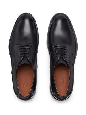Zegna Chunky-sole Leather Derby Shoes