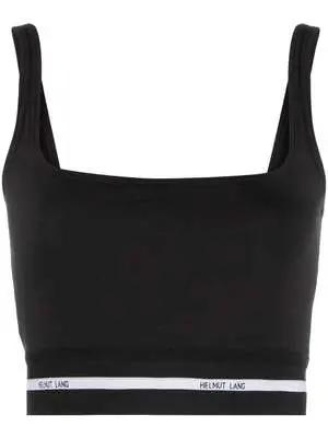 Helmut Lang Logo-band Cropped Top