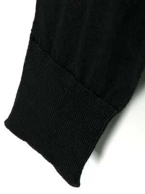 Moschino Knitted Virgin-wool Scarf