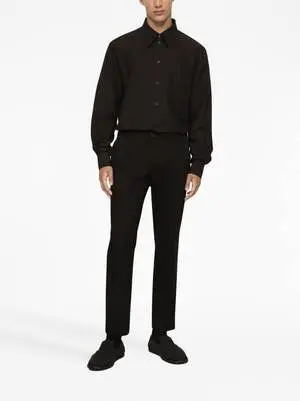 Dolce & Gabbana Logo-motif Cotton-blend Shirt