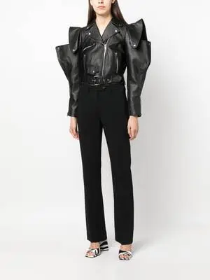 Moschino Mid-rise Straight-leg Trousers