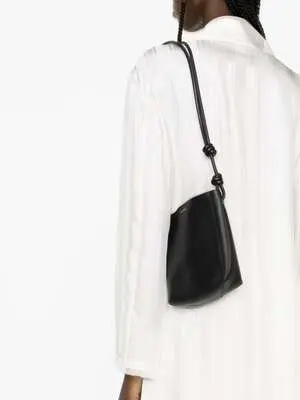 JIL SANDER Giro Leather Crossbody Bag